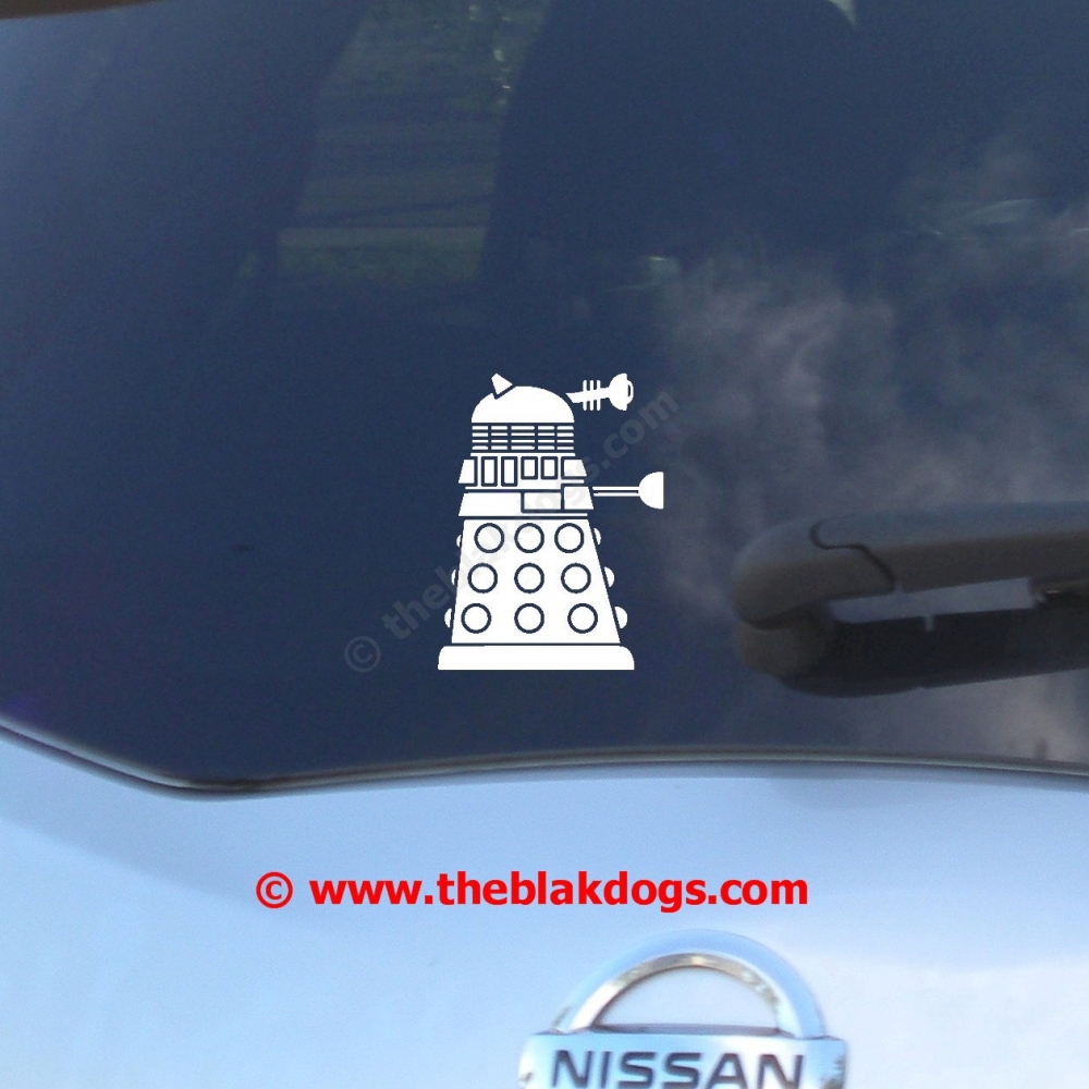 Robot sticker - Vinyl Car Decal Sticker | Blakdogs Vinyl Designs