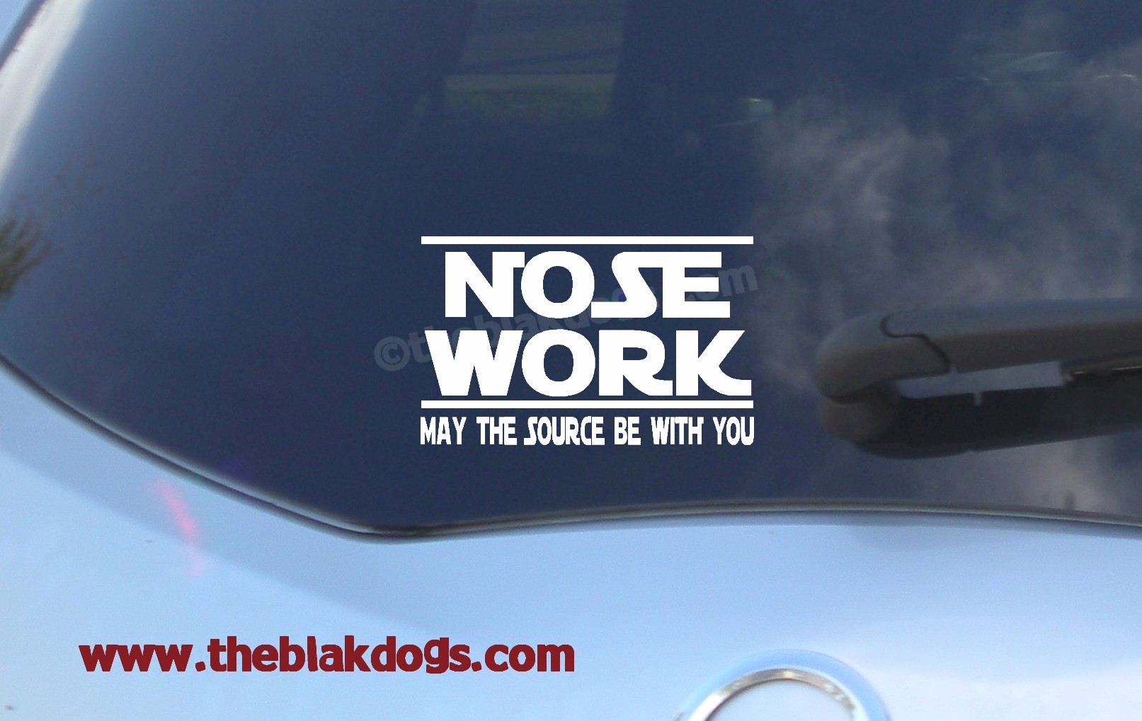 Nose Work May the Source be with you, K9 Nose Work, Dog Sport, Vinyl S ...